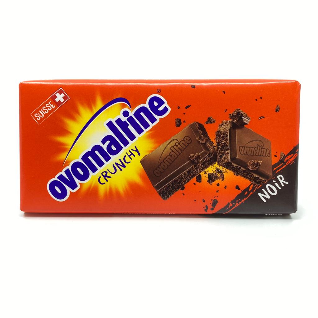 Ovomaltine Chocolate Bar Noir – Swiss Food Box